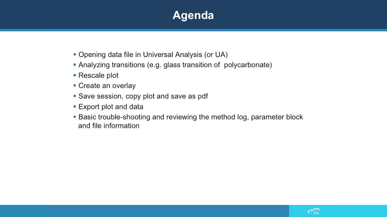 DMA Q800 — 分析快速入门 - TA仪器