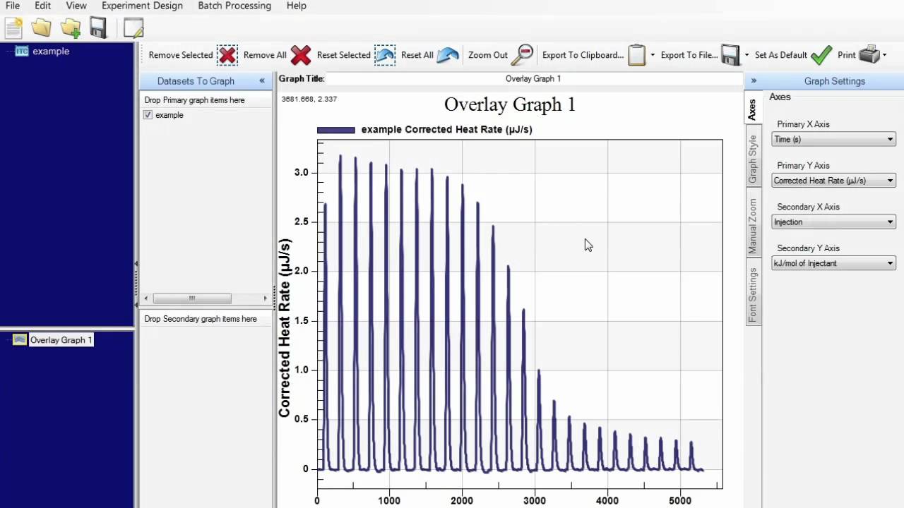 NanoAnalyze 叠加图 - TA仪器