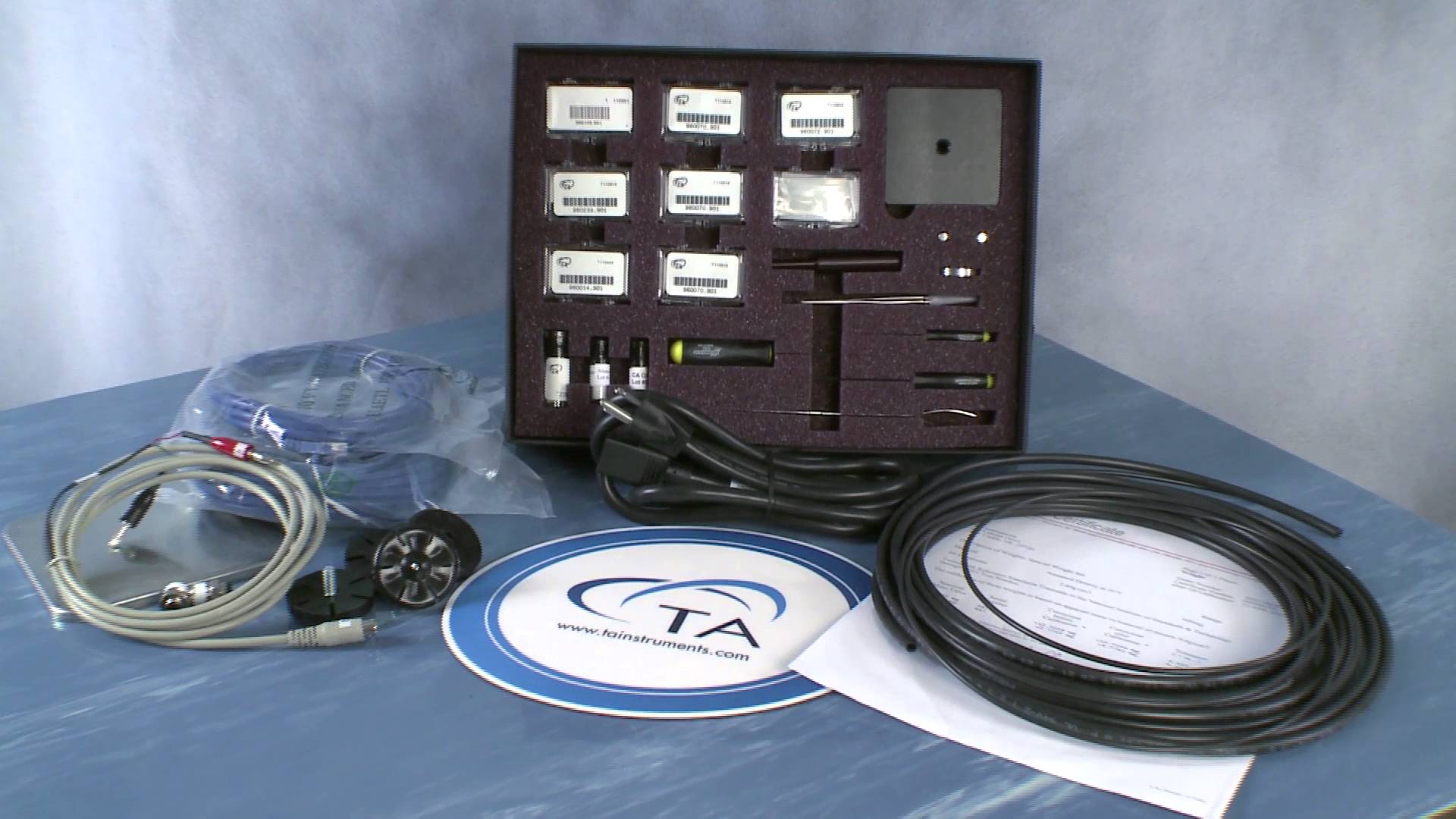 Q600 开箱说明 - TA仪器